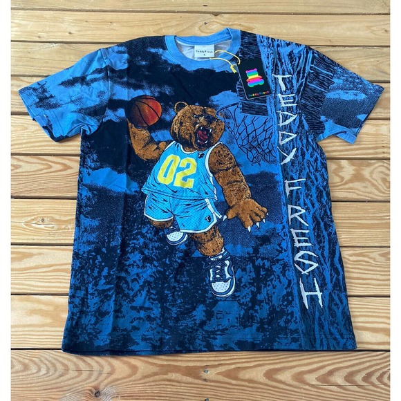 Teddy Fresh | Shirts | Nwt Teddy Fresh Logo Graphic T Shirt Size Small ...